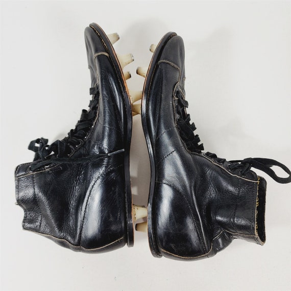 Vintage MacGregor Mens Black Leather Football Shoes C… - Gem