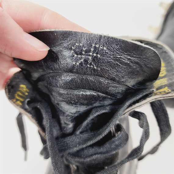 Vintage MacGregor Mens Black Leather Football Shoes C… - Gem