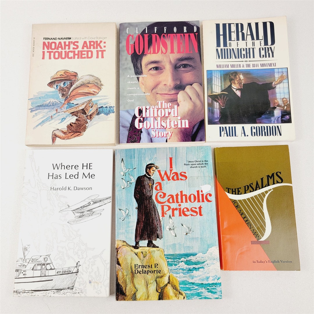 6 Vintage SDA Adventist Books Stories Testimonial Paperback Psalms ...