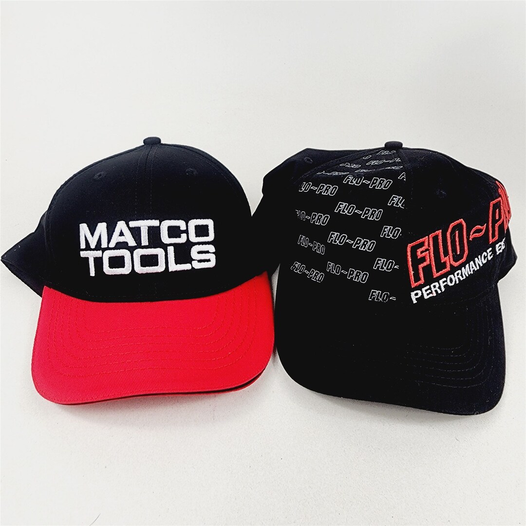 Matco Tools & Flo Pro Performace Exhaust Racing Trucker Baseball Hats ...