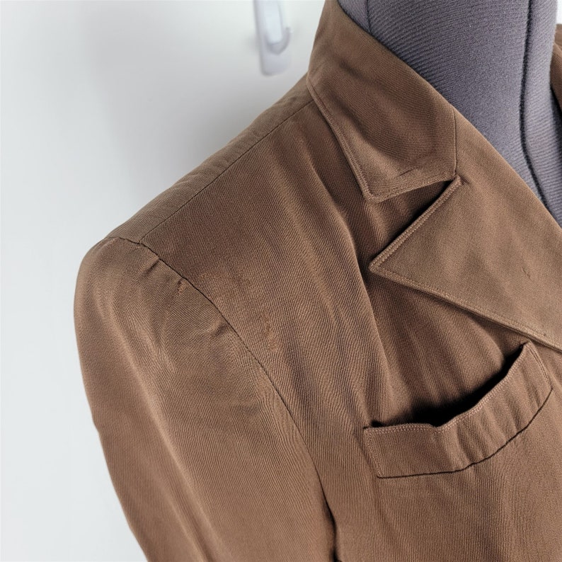 Vintage Forstmann Amy Linker Brown Blazer Womens Gab Jacket - Etsy