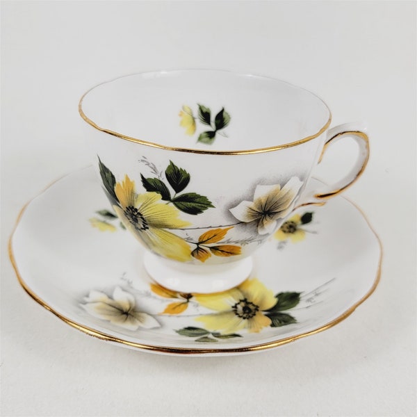Yellow China Tea Cup - Etsy