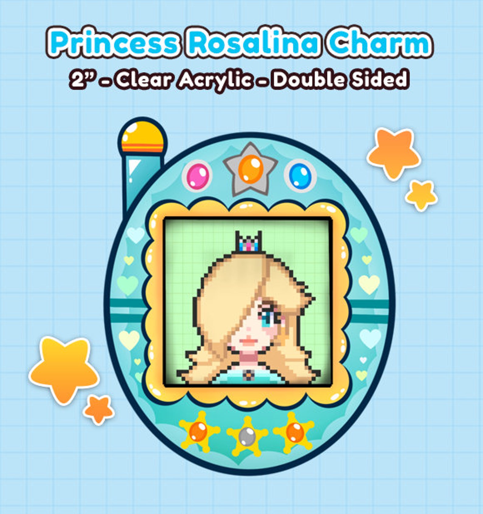 Nintendo Pixel Princess Charms - Etsy