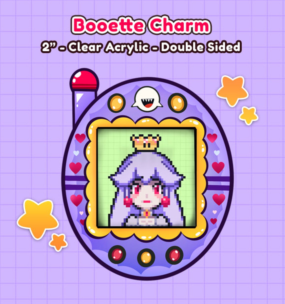 Nintendo Pixel Princess Charms - Etsy