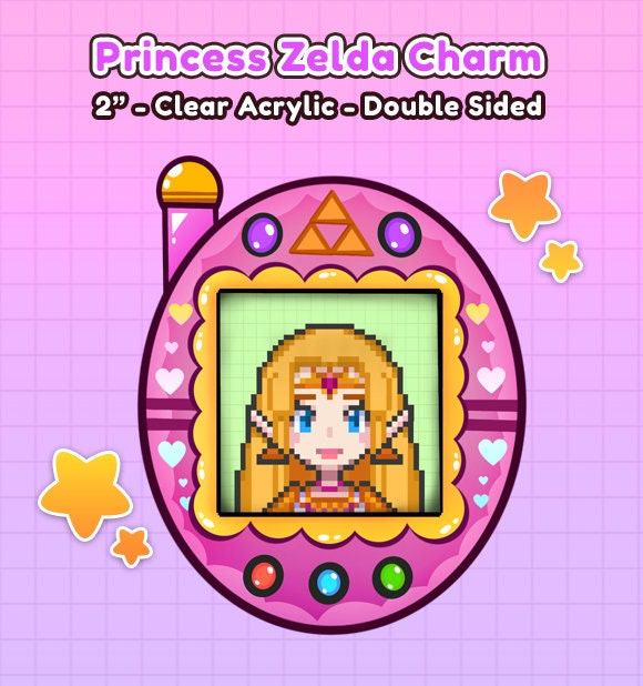 Nintendo Pixel Princess Charms - Etsy