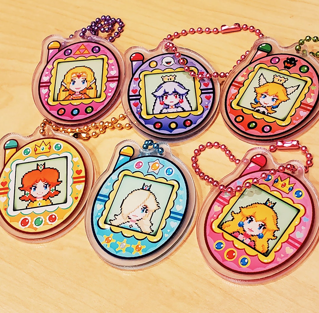 Nintendo Pixel Princess Charms - Etsy