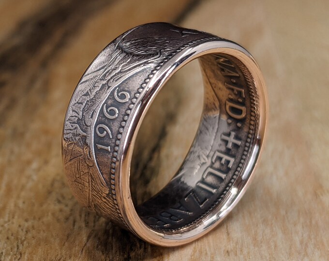 Penny Ring, Money Jewelry, Lucky Penny Ring, Copper Penny, Penny Stack ...