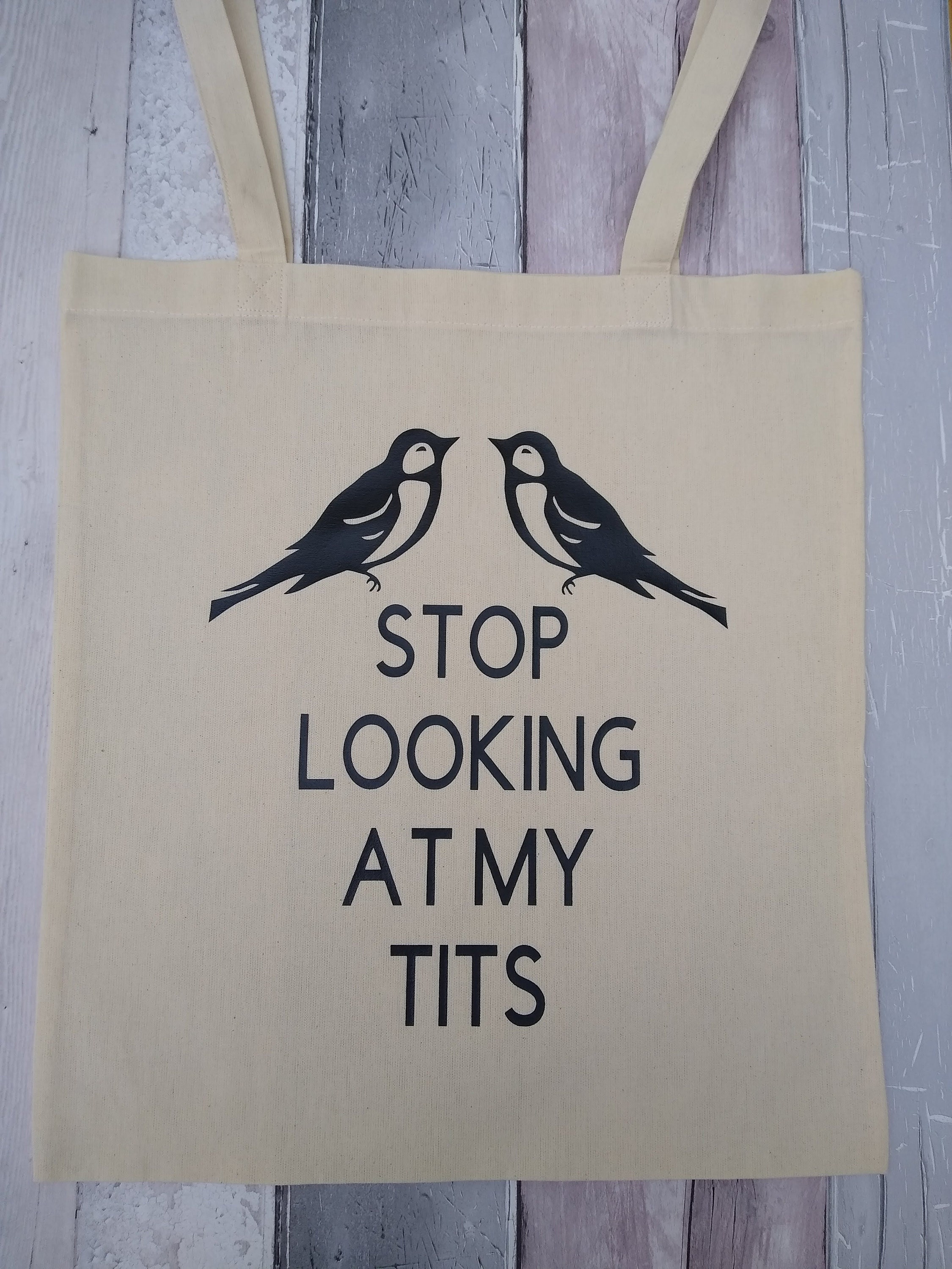 Bird tote bag funny tote bag bird lovers gift bird watcher | Etsy