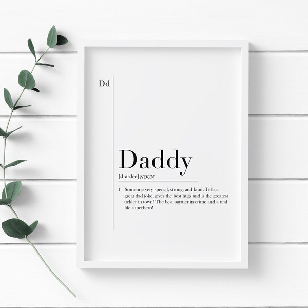Daddy - Etsy