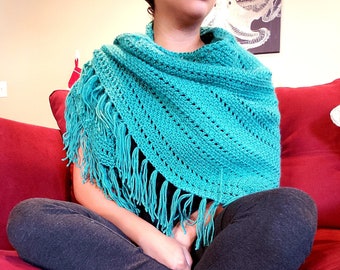 Crocheted Nursing Shawl Pattern for Breastfeeding PDF Pattern to ...