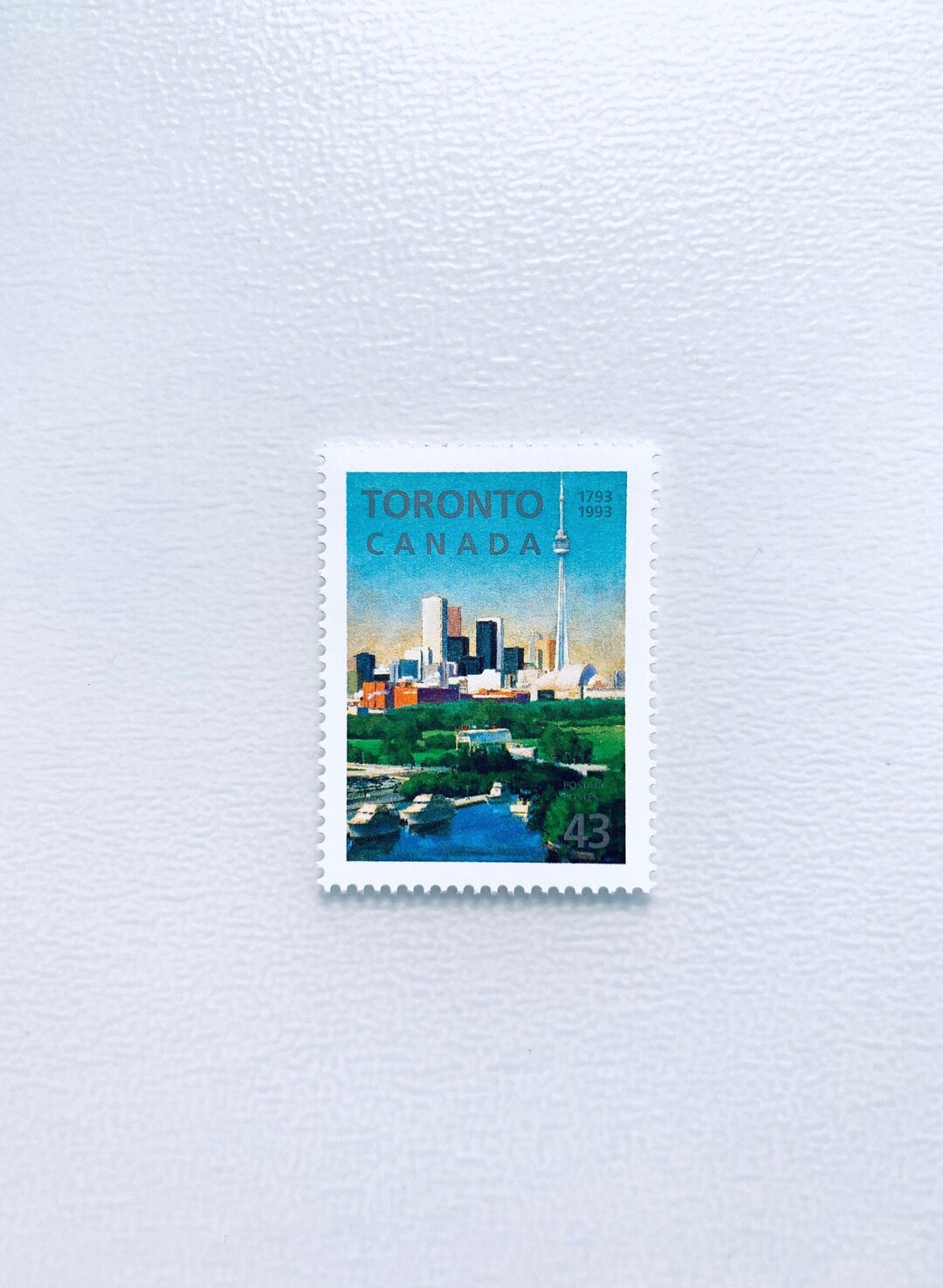 4 Unused Postage Stamps Toronto Bicentennial 1993 43 - Etsy