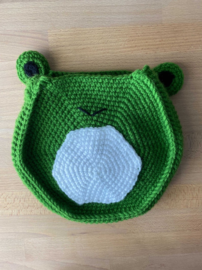 PATTERN and VIDEO Crochet Frog Purse Pattern Cottage Core Crossbody ...