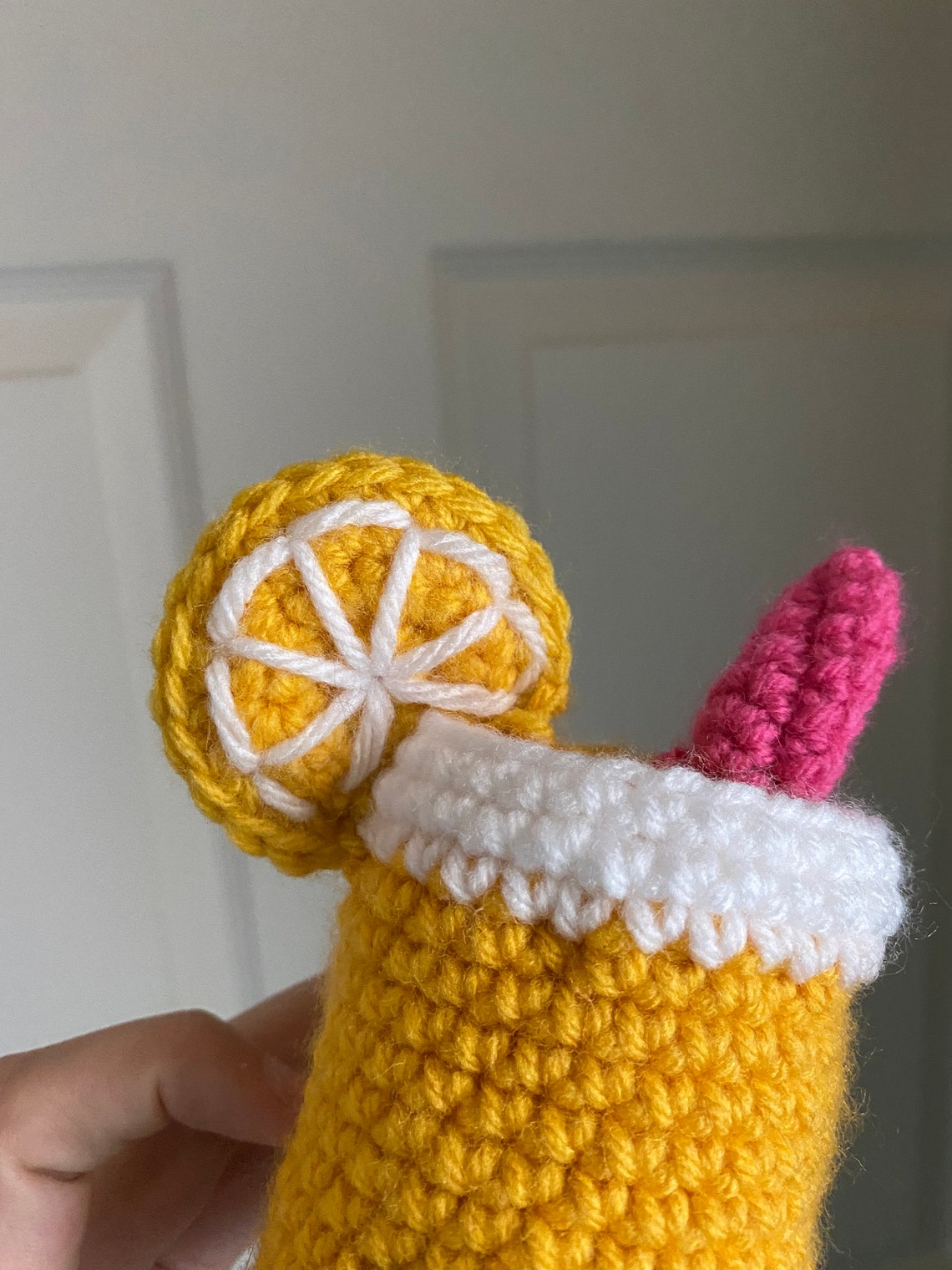 PATTERN Crochet Lemonade Glass Pattern | Etsy