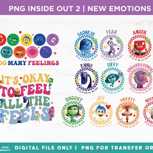 Inside Out Envy Png - Etsy