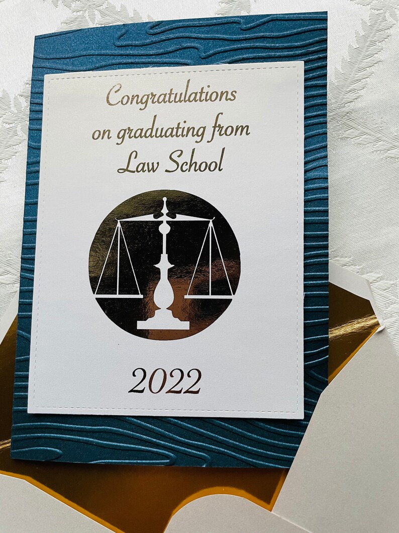 Law School Graduation Congratulations Cardfor Himfor - Etsy