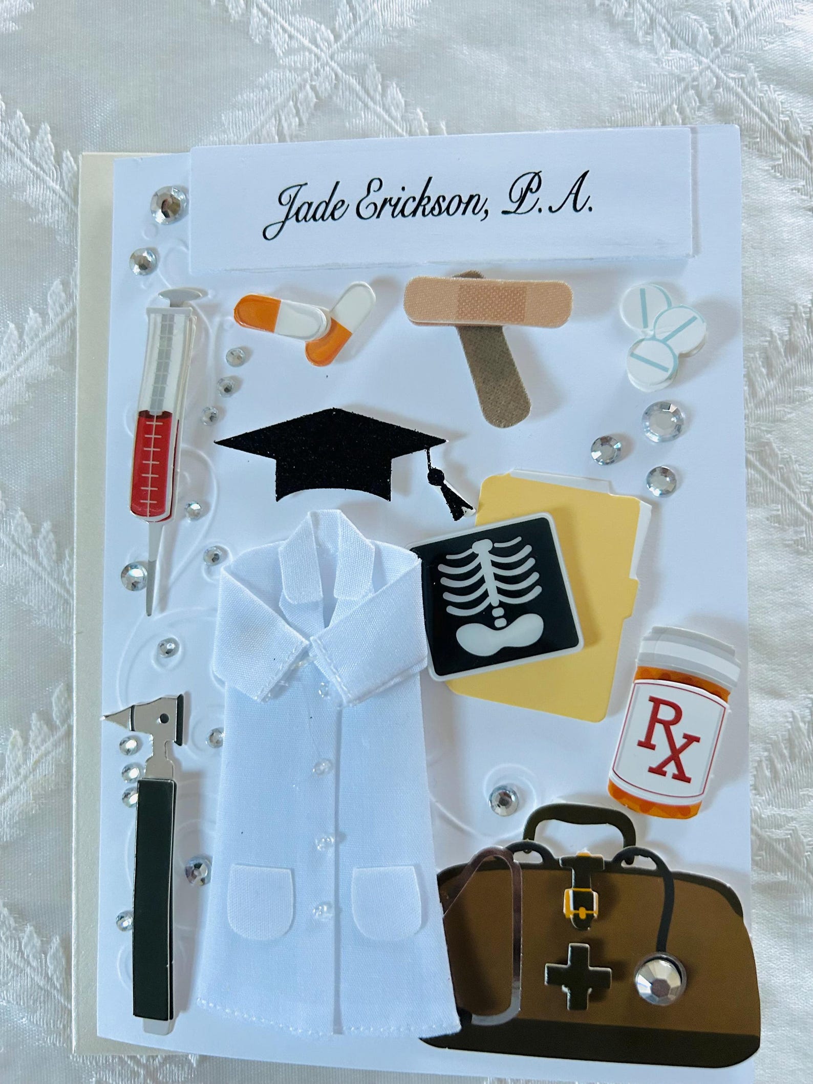Personalized Physician Assistant Graduate Greeting Card|pa|pa-c - Etsy