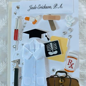 Personalized Physician Assistant Graduate Greeting Card|pa|pa-c - Etsy