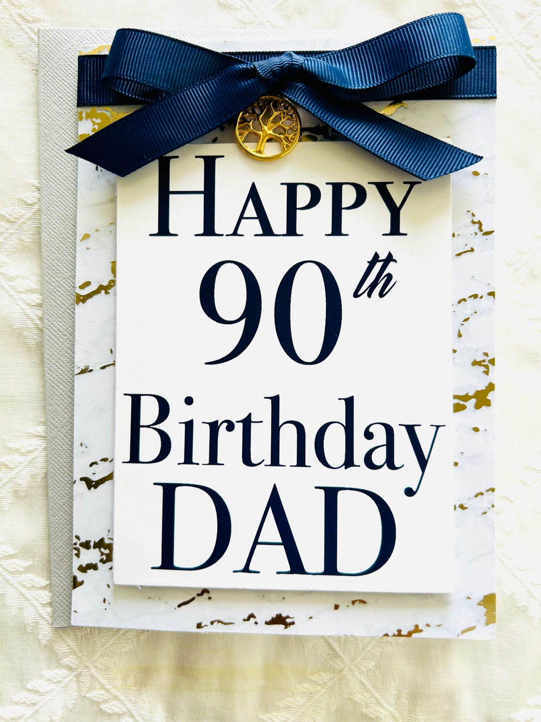 Dad 90th Birthday Cardfor Dad - Etsy