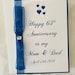Sapphire Anniversary Card|65th Anniversary|parents - Etsy