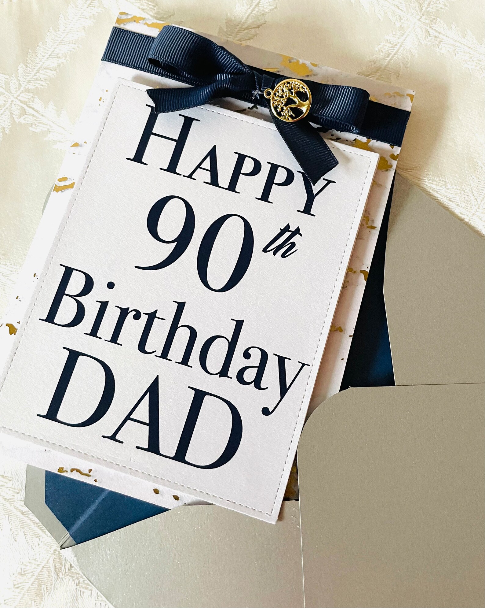 Dad 90th Birthday Cardfor Dad - Etsy