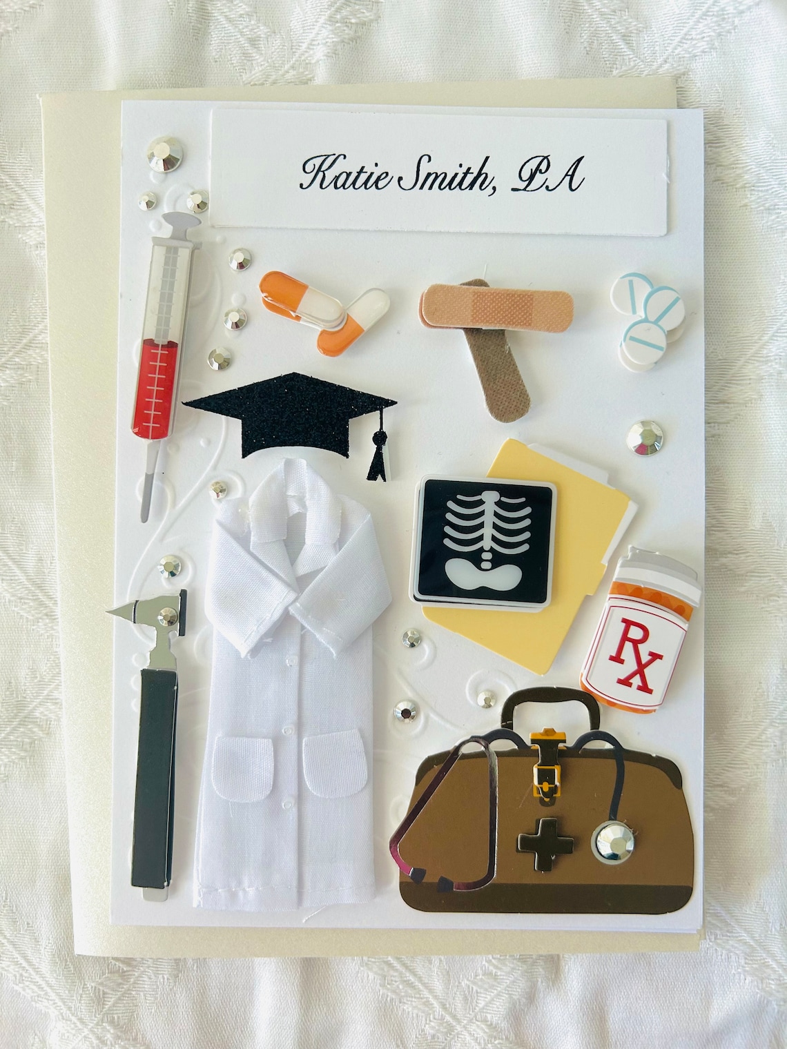 Personalized Physician Assistant Graduate Greeting Card|pa|pa-c - Etsy