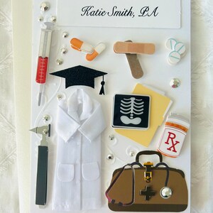 Personalized Physician Assistant Graduate Greeting Card|pa|pa-c - Etsy