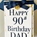 Dad 90th Birthday Cardfor Dad - Etsy
