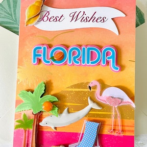 Best Wisheshappy Birthdaybon Voyage Florida Card - Etsy