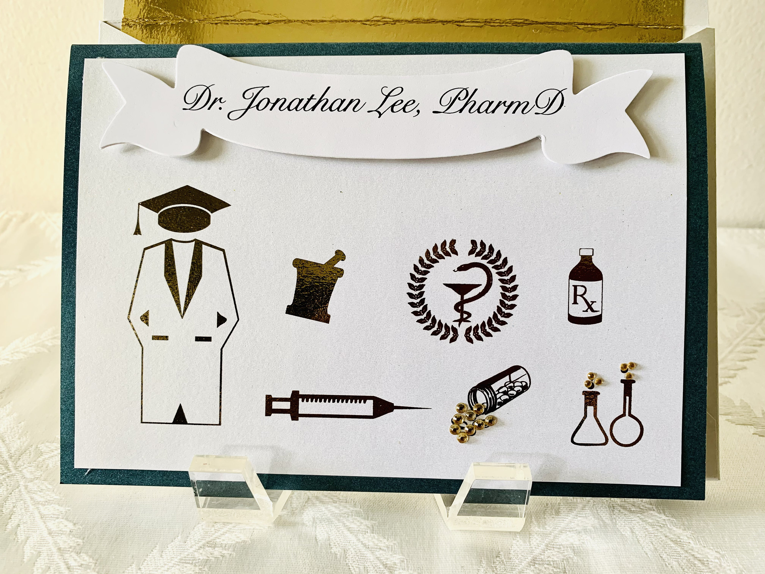Personalized Pharmacist Congrats Graduation Card - Etsy