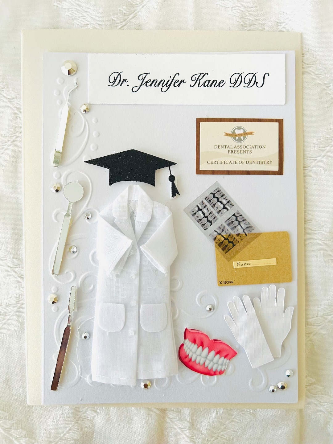 Personalized Dental Graduate Greeting Card - Etsy