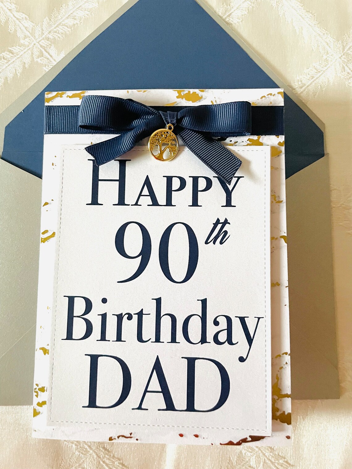 Dad 90th Birthday Cardfor Dad - Etsy