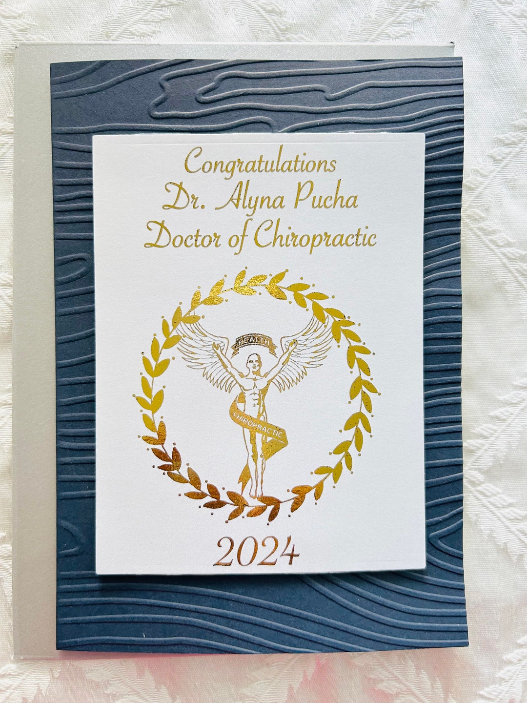 Graduation Card for Doctorate of Chiropractic - Etsy