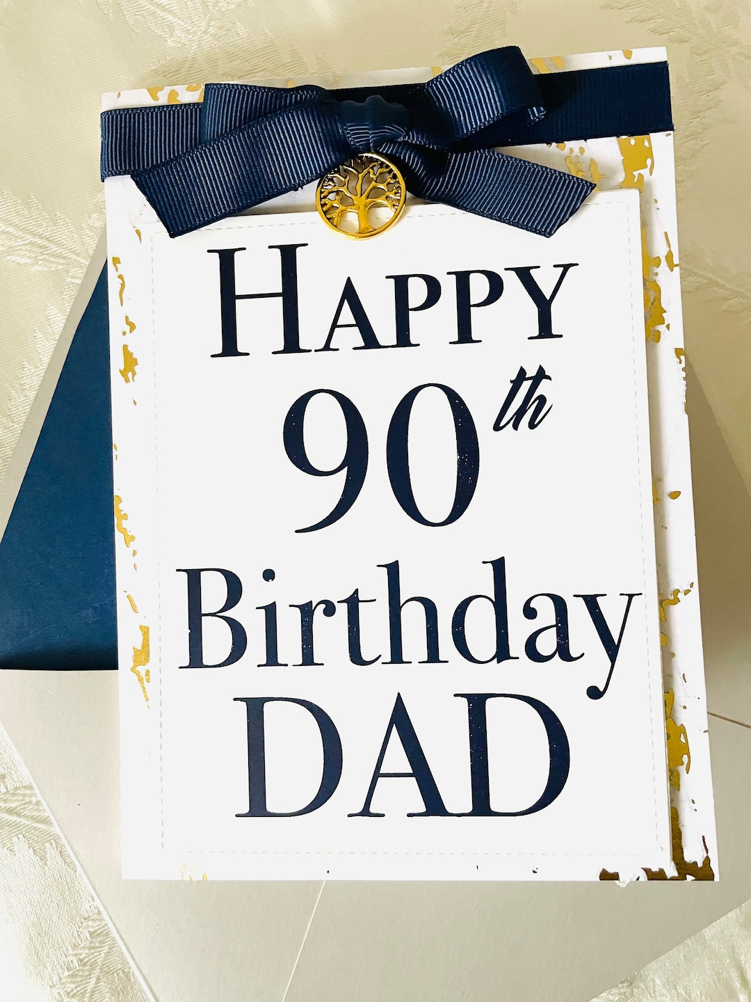 Dad 90th Birthday Cardfor Dad - Etsy