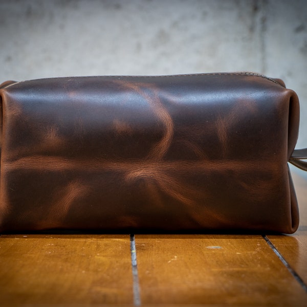Leather Dopp Kit - Etsy
