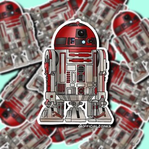 Star Wars Droid Assorted Stickers, R2D2, C3PO, BB8, BD1 - Etsy