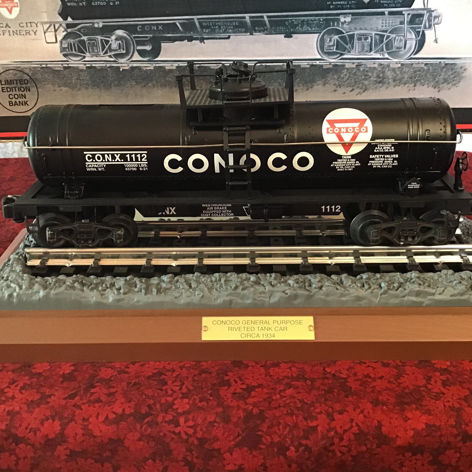 Rare Conoco Riveted Tank Car | Etsy