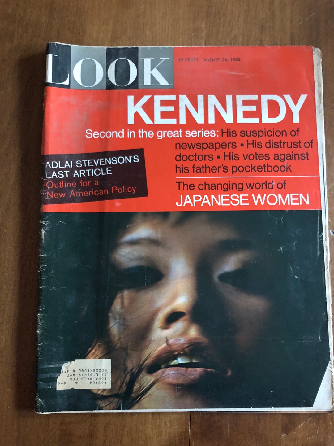 1960's LOOK Magazine With Kennedy - Etsy