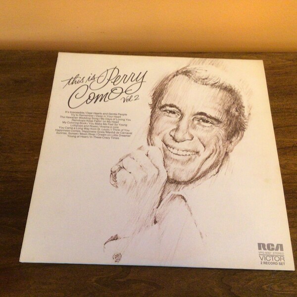 Perry Como - Etsy