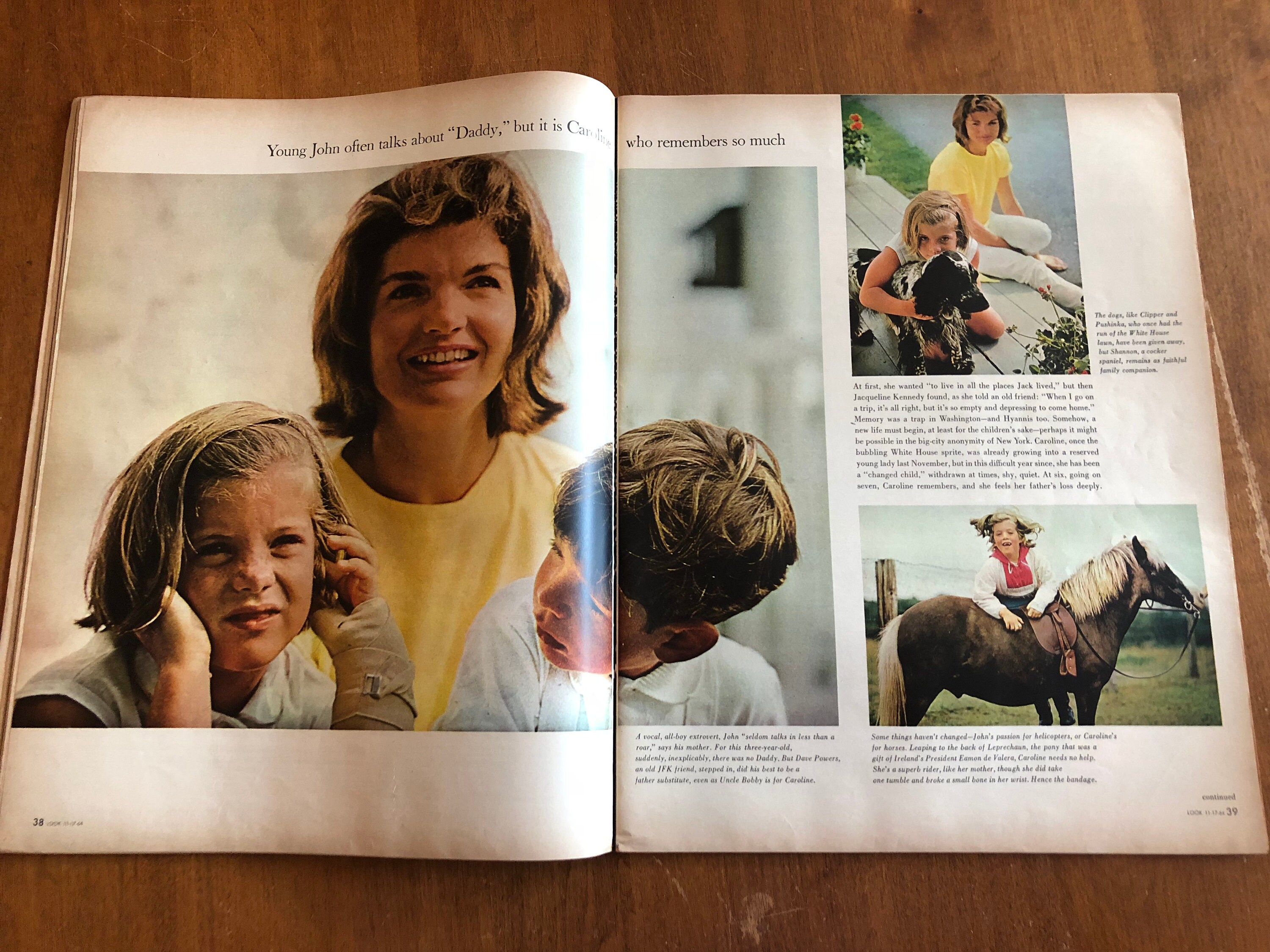 LOOK Magazine 1964: Kennedy Family - Etsy UK