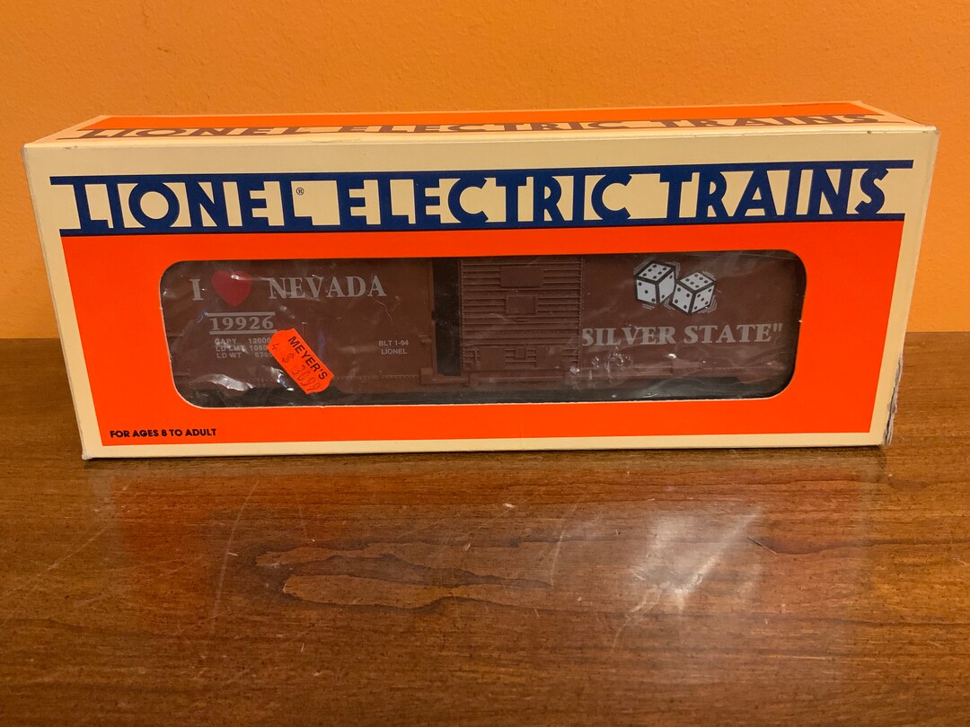 Lionel Train I Love Nevada Boxcar - Etsy
