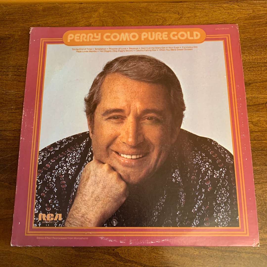 Perry Como Pure Gold LP - Etsy