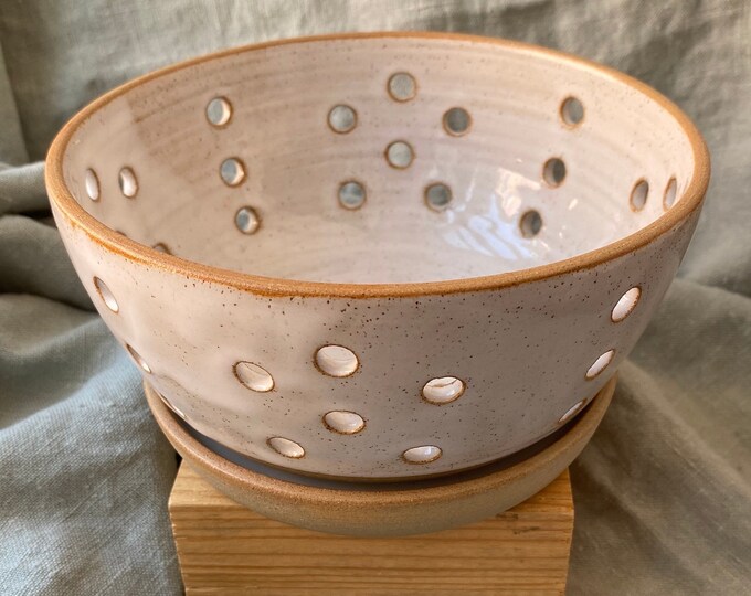 Hopies Stoneware Dunes Berry Bowl, Handmade Berry Bowl Set, Wheel ...