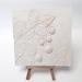 Tile Strawberry Cast. Botanical Decorative Unique Plaster Wall Art ...