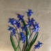 Tile Scilla Cast. Botanical Decorative Unique Plaster Wall Art Framу ...
