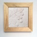 Tile Strawberry Cast. Botanical Decorative Unique Plaster Wall Art ...