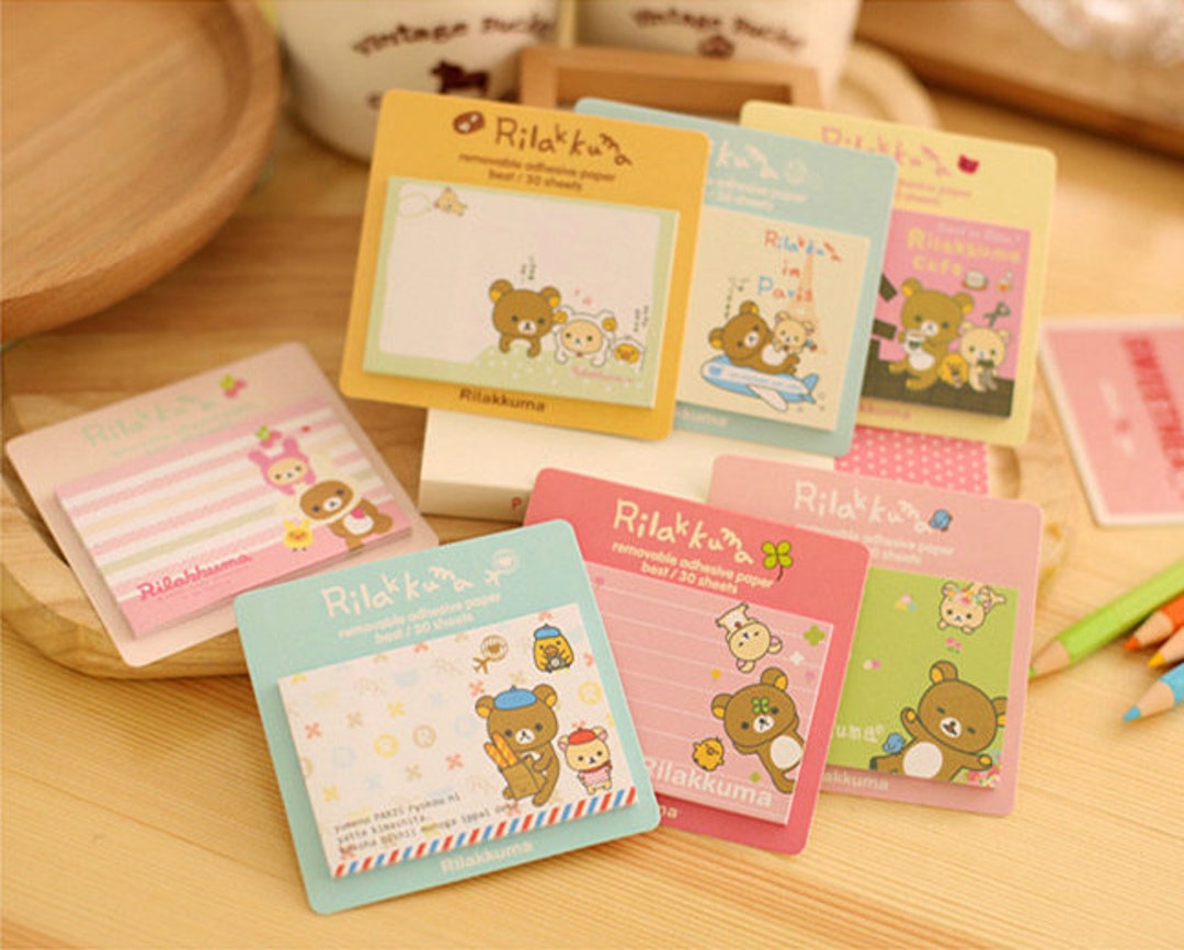 Canada Seller Rilakkuma Sticky Notes - Etsy