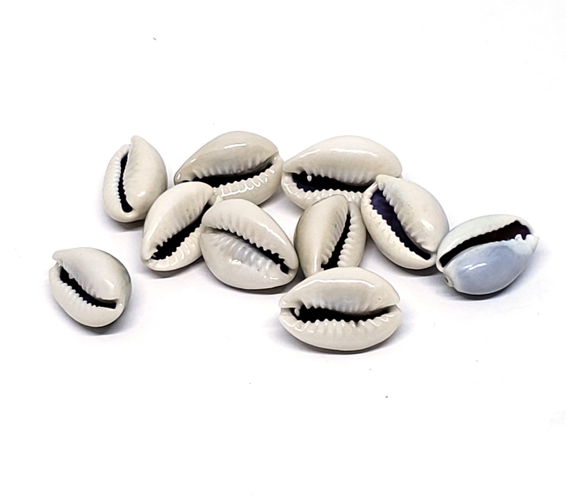 Hole Natural Sea Shell Cowrie Shell Shell Bead Seashell | Etsy