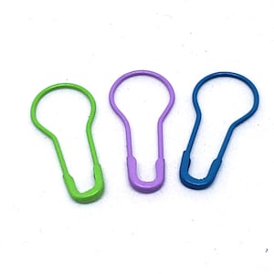 10pcs. Iron Calabash Pins, Knitting Stitch Marker, Bulb Pins, Gourd ...