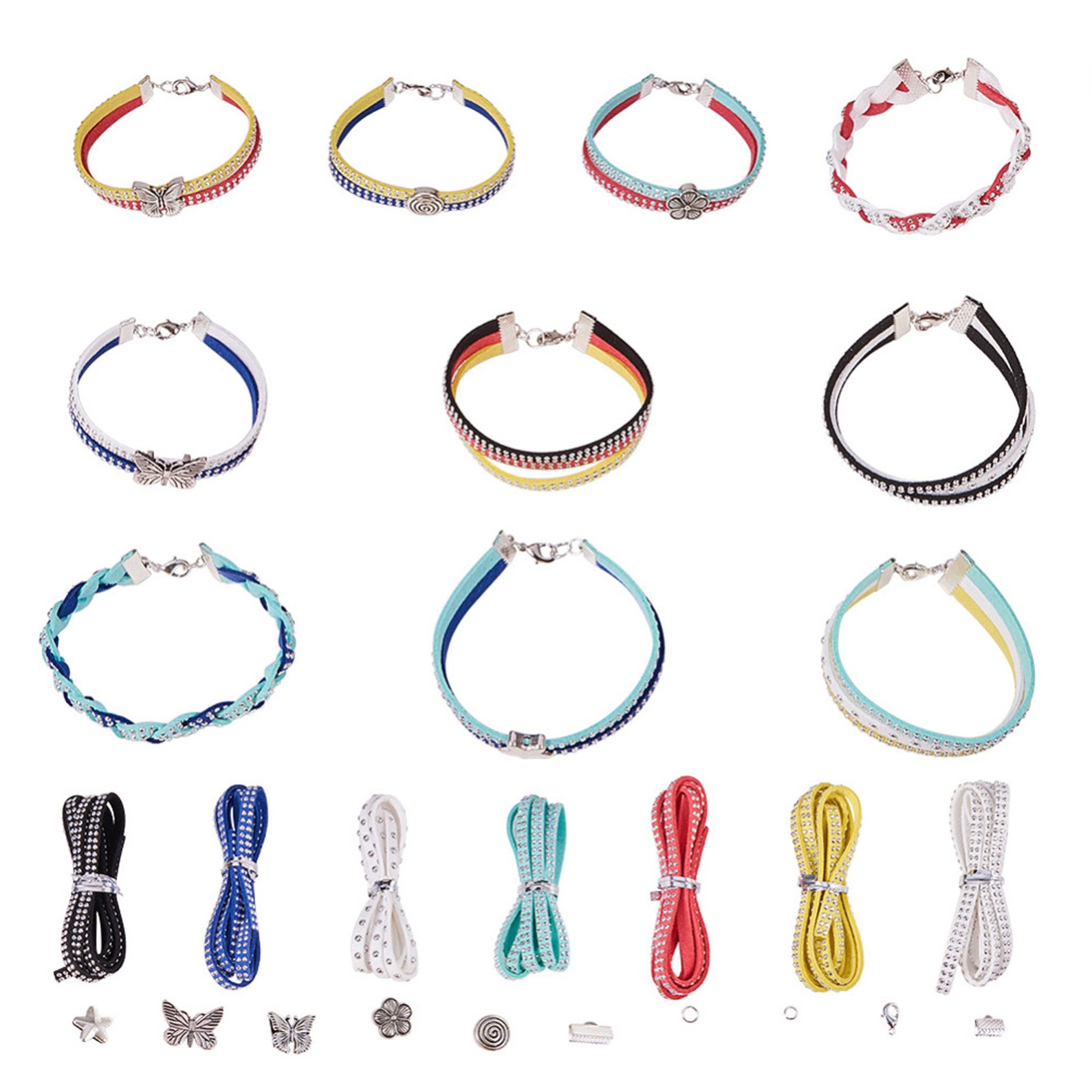 DIY Bracelets Making Kit DIY Craft Jewelry Gift Set for Girls - Etsy