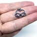 Infinity Heart Charm Stainless Steel Infinity Love Symbol Pendant ...